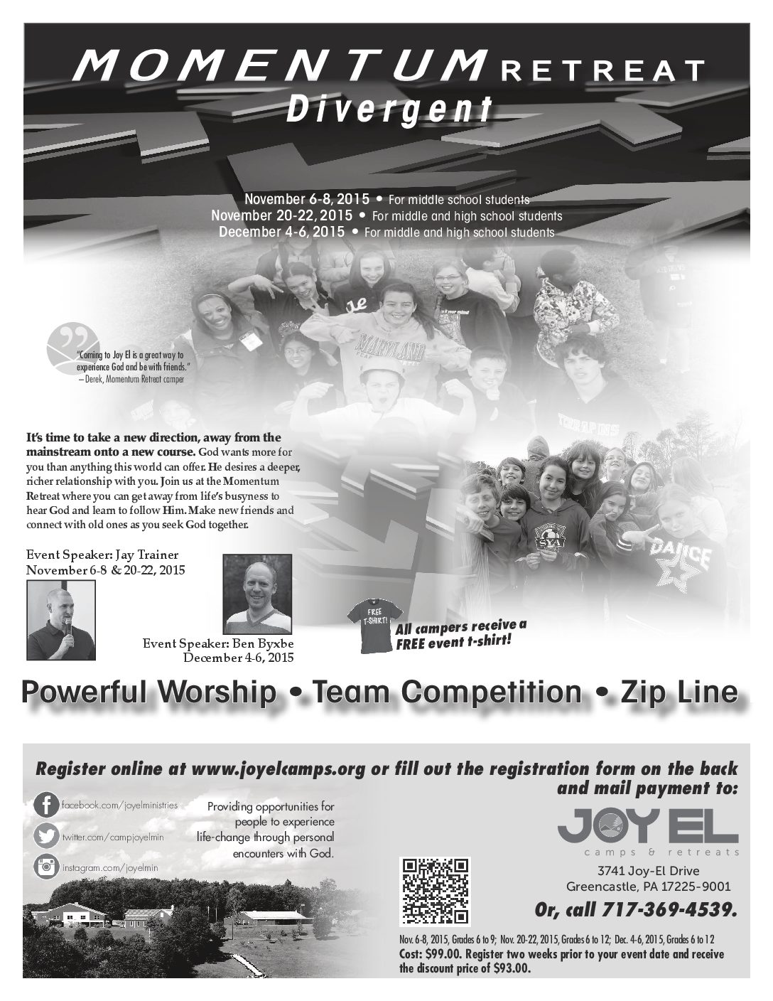 Momentum Flyer grayscale | Joy El Generation