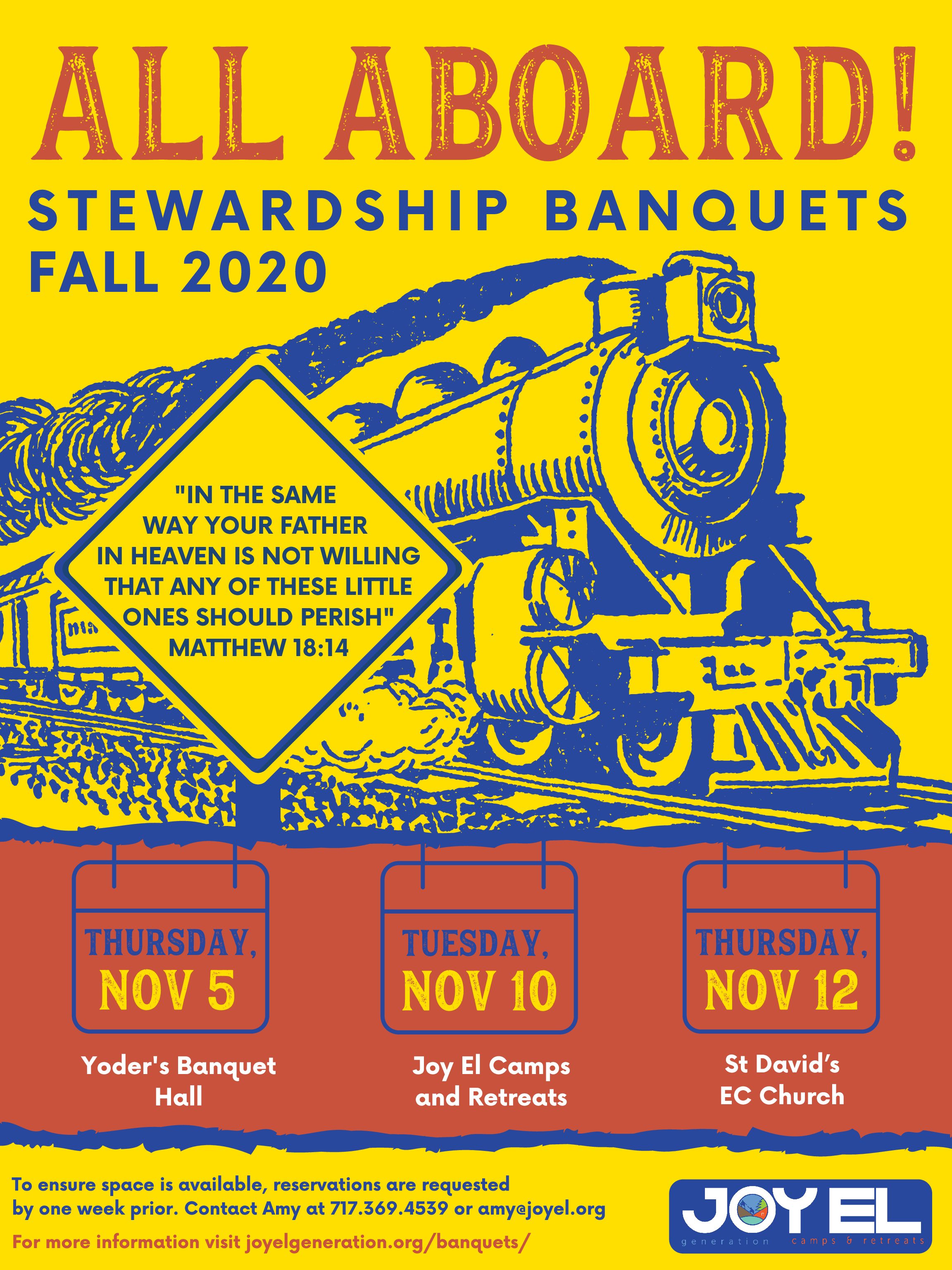 ALL ABOARD! POSTER DIRECTIONS | Joy El Generation