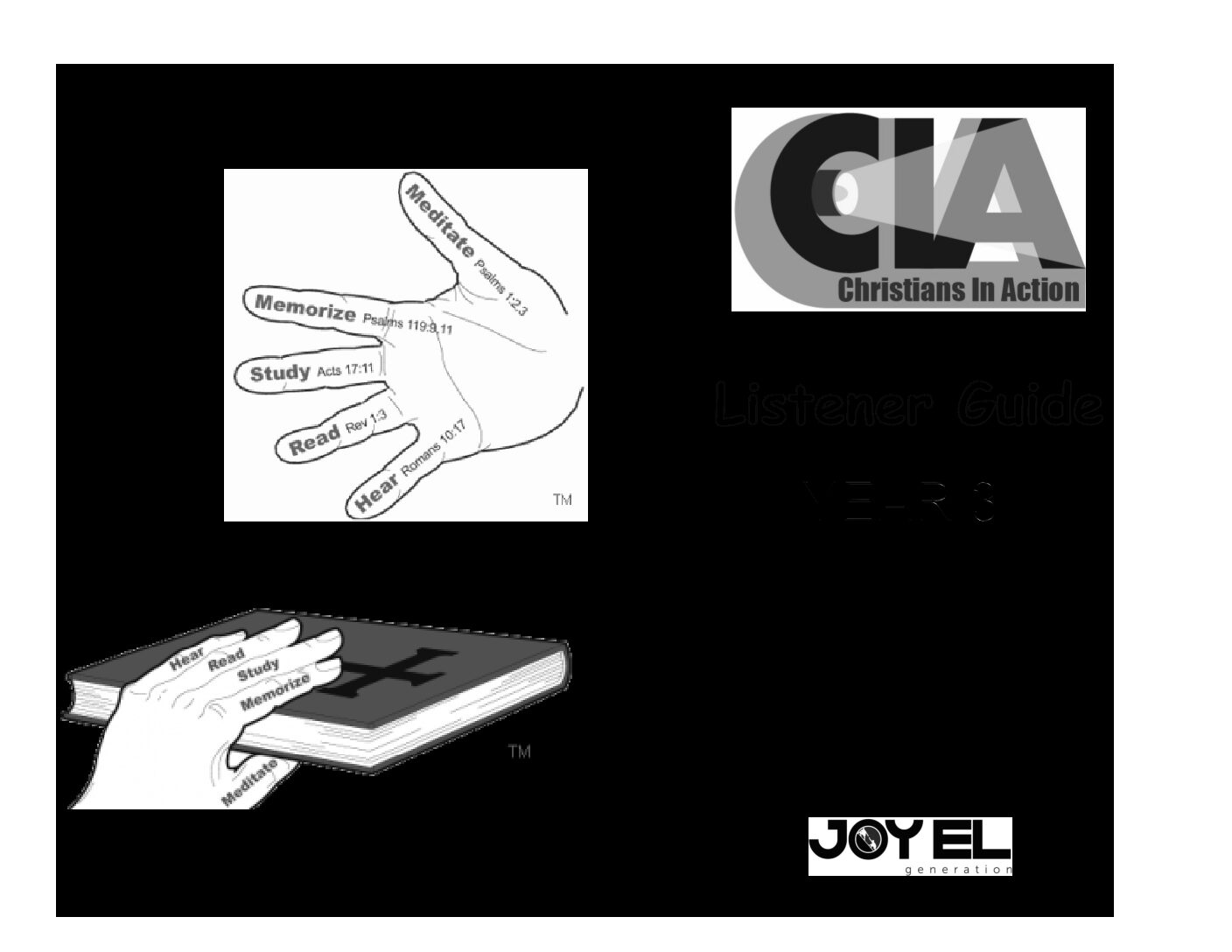 CIA Listener Guide Year 3 revised | Joy El Generation